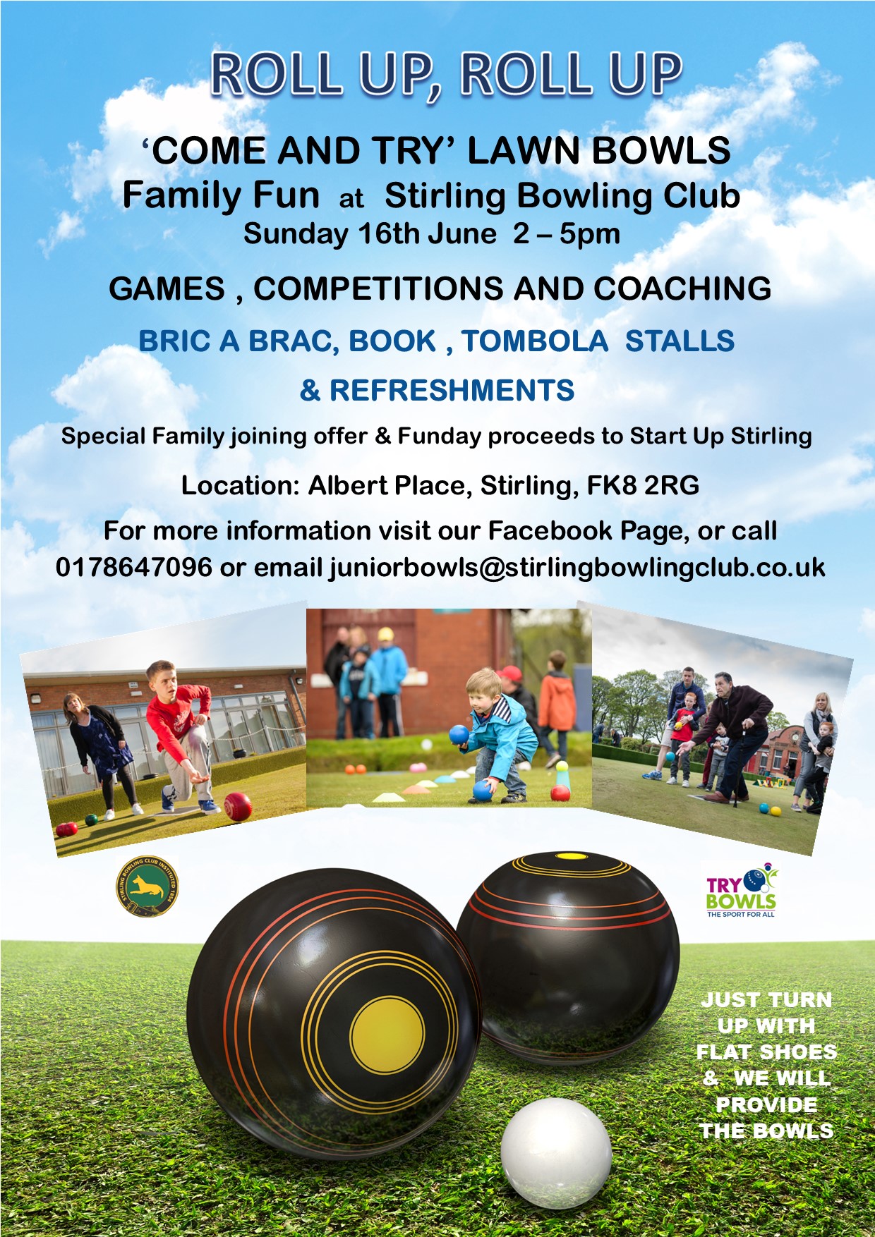 Family Fun Day – Stirling Bowling Club